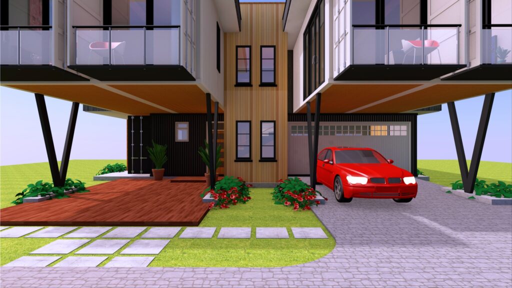 Luxury 5 Bedroom Container House Design + Floor Plans -TWINBOX 1920