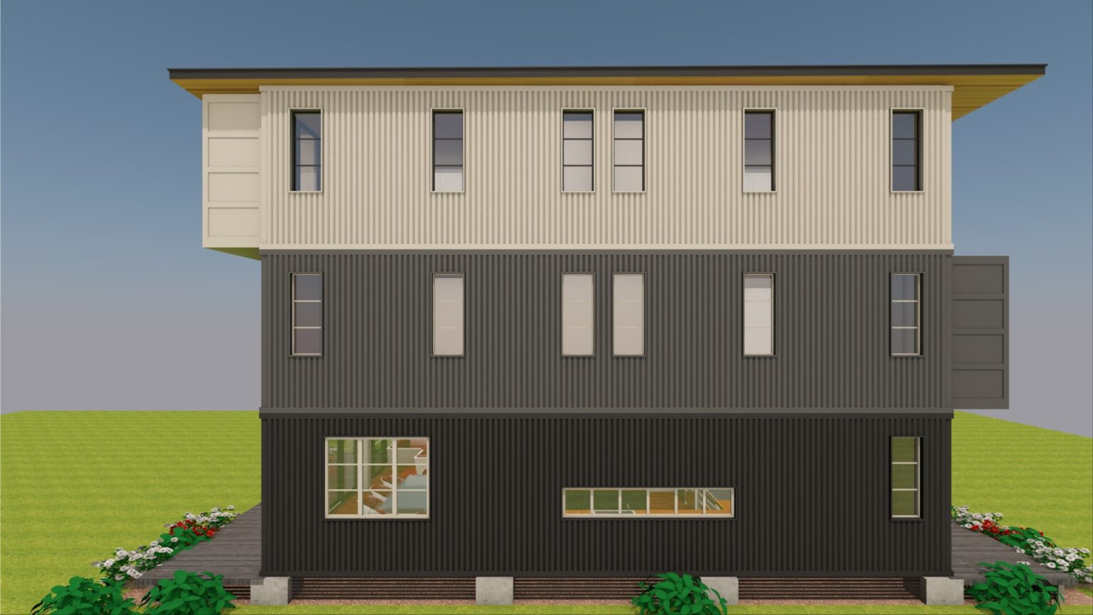 Luxury Container House Design with Floor plans | Modbox 3840 - Sheltermode